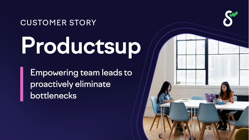 Productsup case study | Swarmia